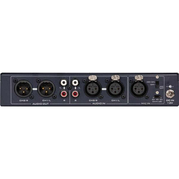 DATAVIDEO AD-100M Audio Delay Box with Microphone Input | GoElectronic.com