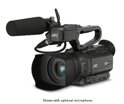 JVC GY-HM170U 4KCAM Compact Handheld Camcorder w/Integrated 12x Lens ...